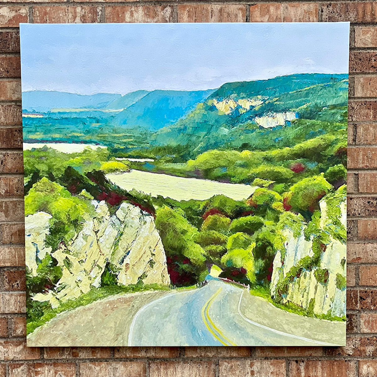 The Three Sisters by Terry Crum 36 x 36 – CanvasKick