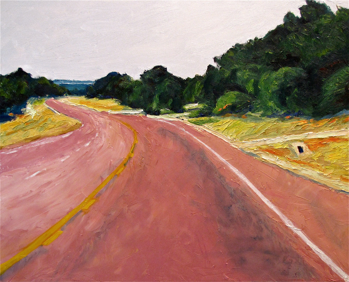 Terry Crum works on Stretched Canvas – CanvasKick
